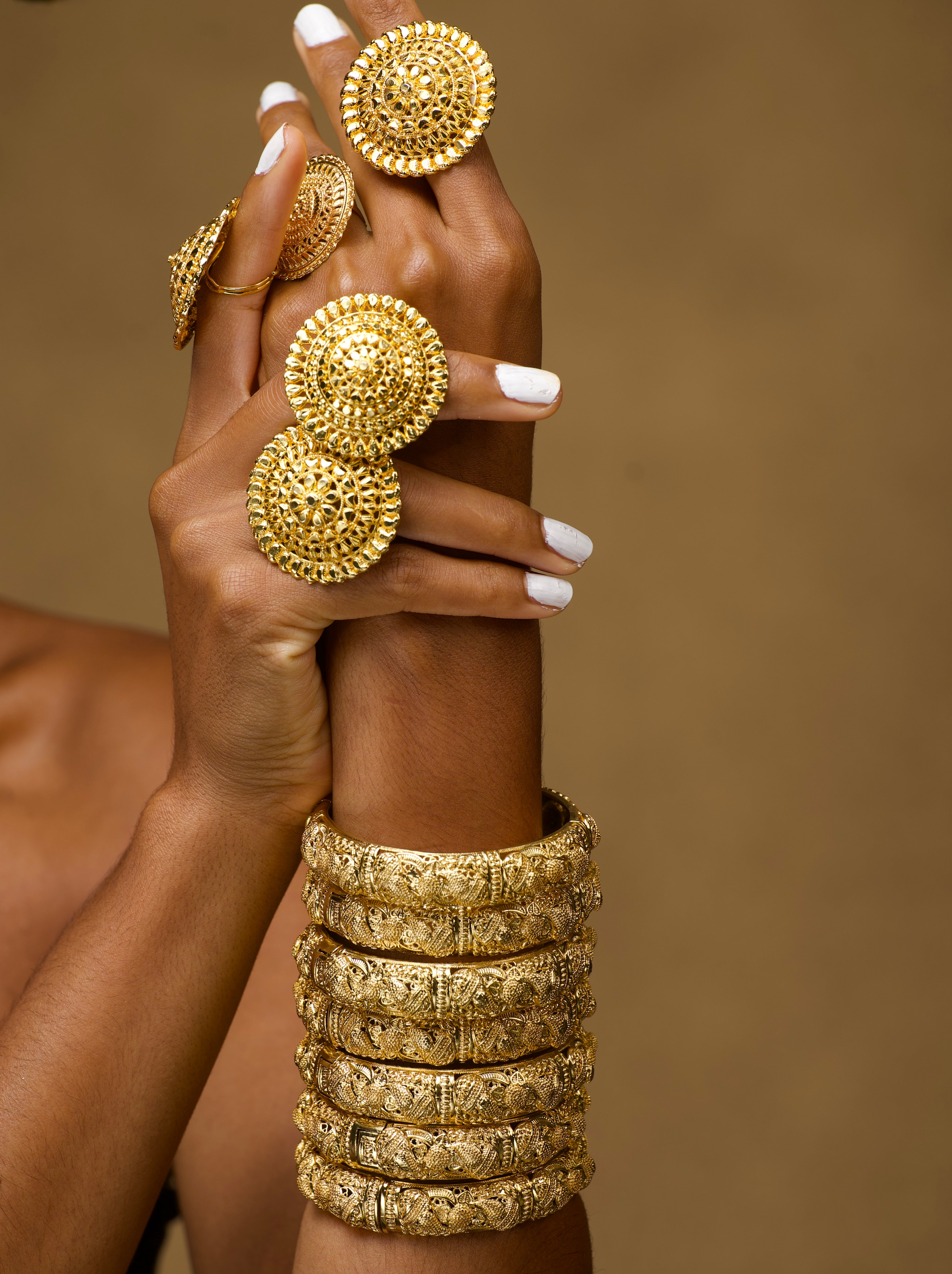 IRA GOLD PLATED BANGLE – Earrings Etcetera
